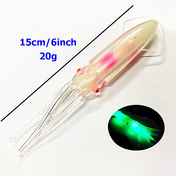 Soft Plastic squid Lures 6 Inch – Mongrel Fishing Tackle
